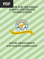 ICSE Affiliation Guidelines Overview | PDF | Head Teacher | Teachers