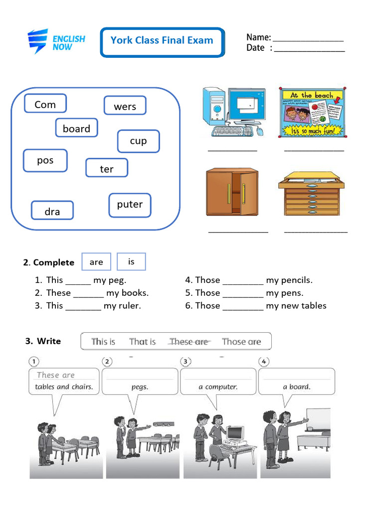 York Class Final Exam | PDF