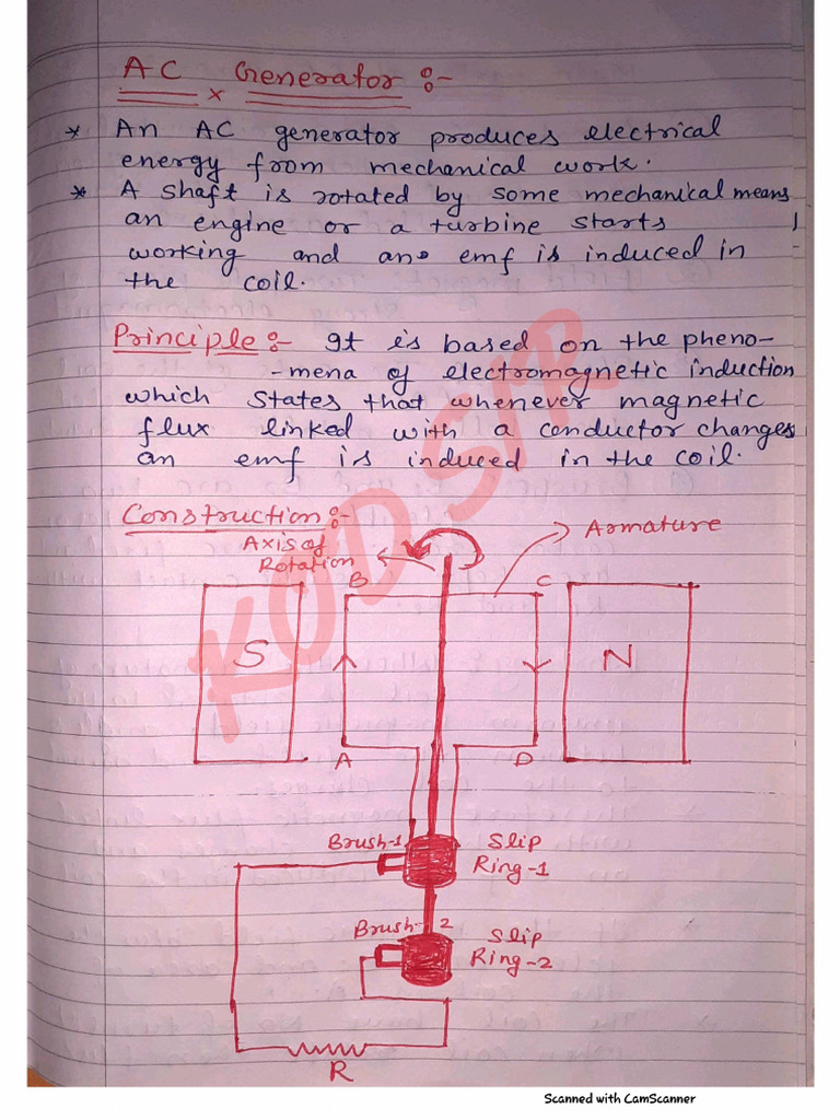 Ac Generator | PDF