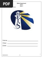 Soal PTS Math Cambridge | PDF