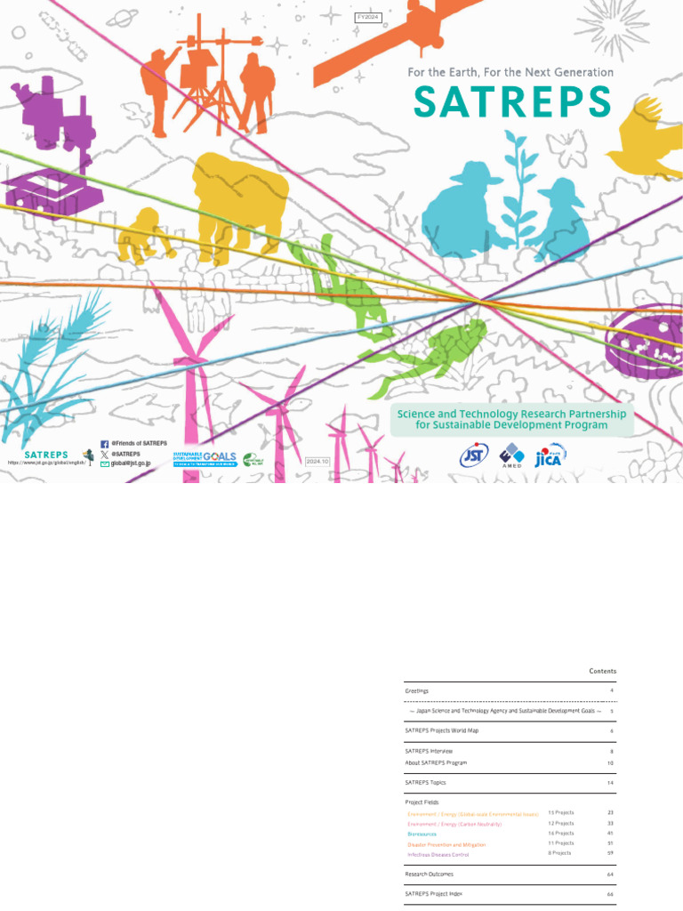 Satreps Brochure e Web | PDF | Sustainability | Science