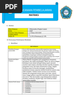 Modul Ajar Matematika Kelas XI Matriks DeepLearning | PDF