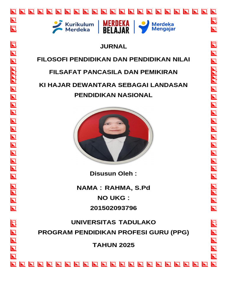 Modul 3 Filosofi Pendidikan Dan Pendidikan Nilai - Rahma - SPD | PDF