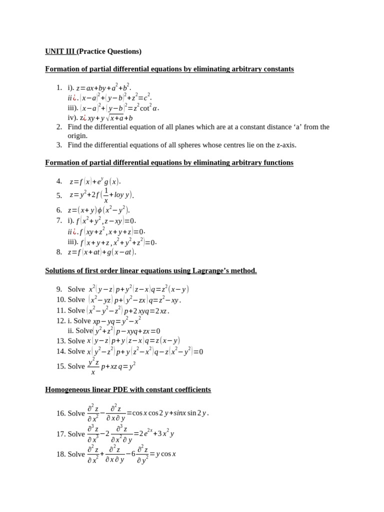 DEVC-Practice Questions Unit III | PDF