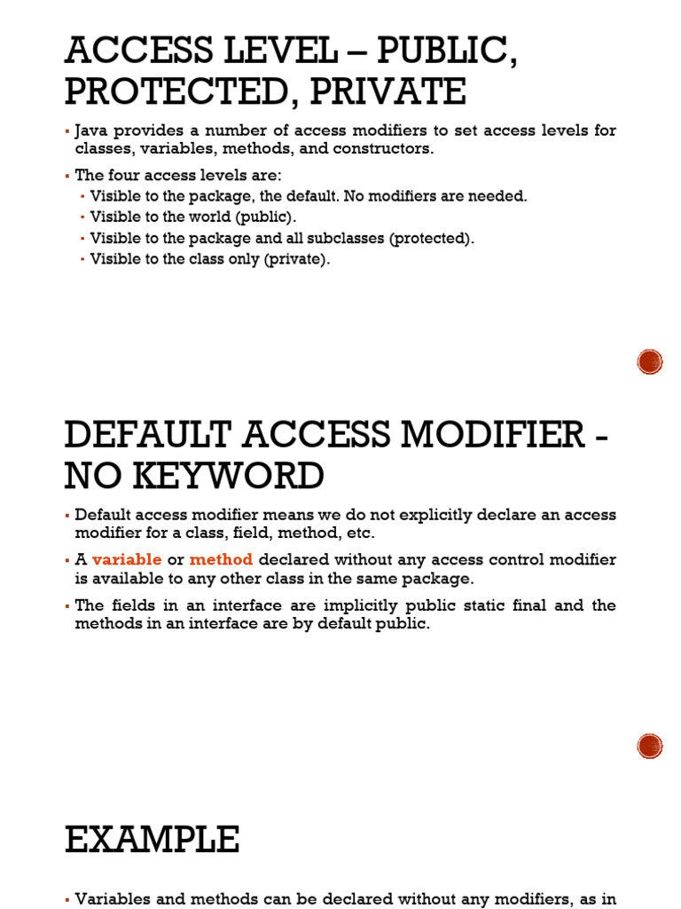 1b - CSC584 - Overview of OOP - Part 2 | PDF | Class (Computer Programming) | Inheritance ...