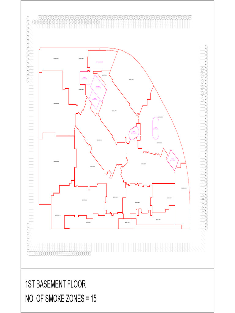 Smoke Zones-1st Basement Floor | PDF