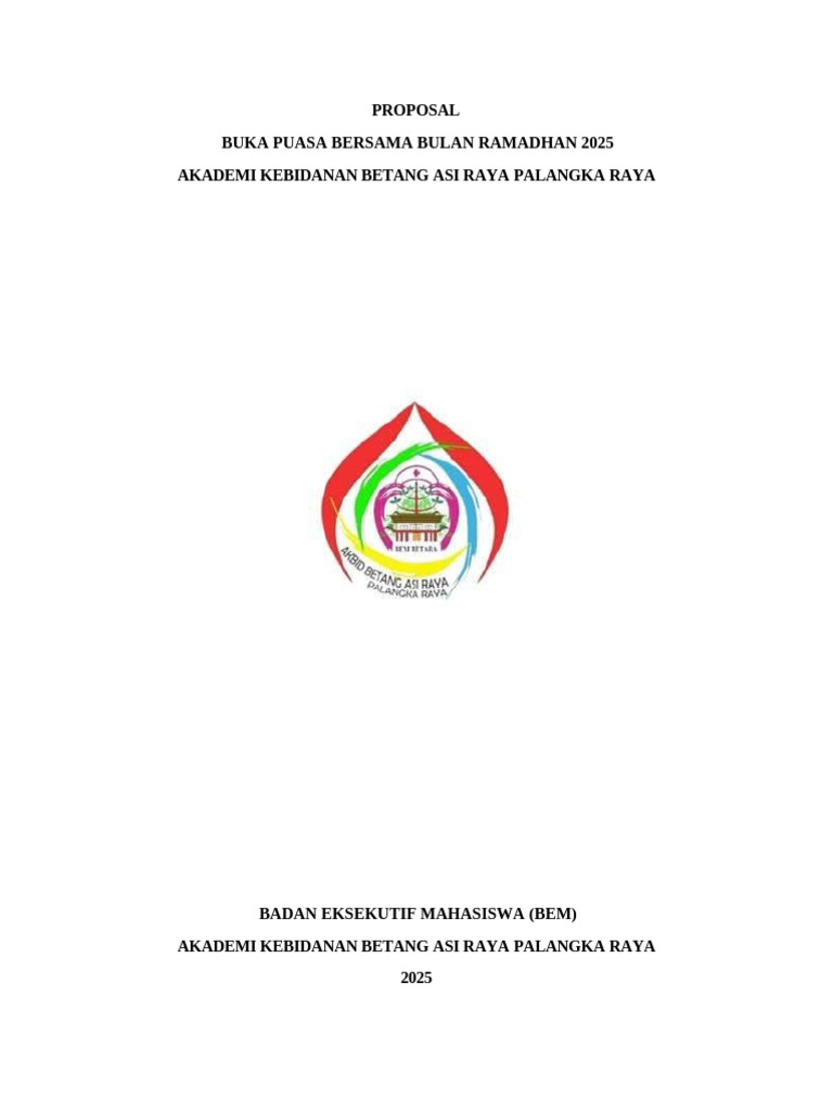 Proposal Bukber 2025 - Print PDF | PDF