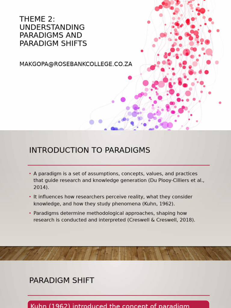 Session 2 Understanding Paradigms | PDF | Qualitative Research ...