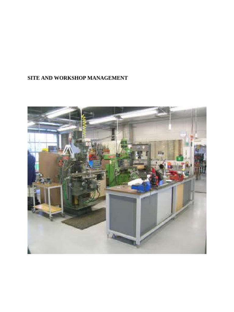Site Management | PDF | Sanitation | Lumber
