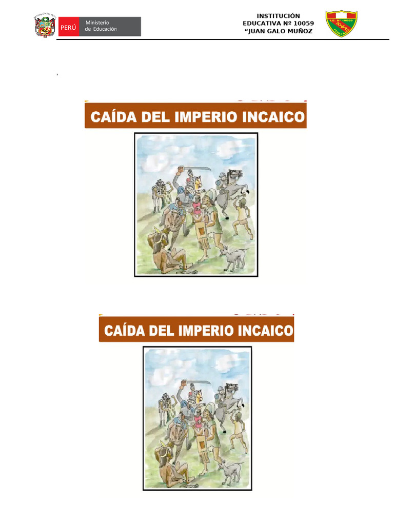 Caida Del Imperio Incaico | PDF