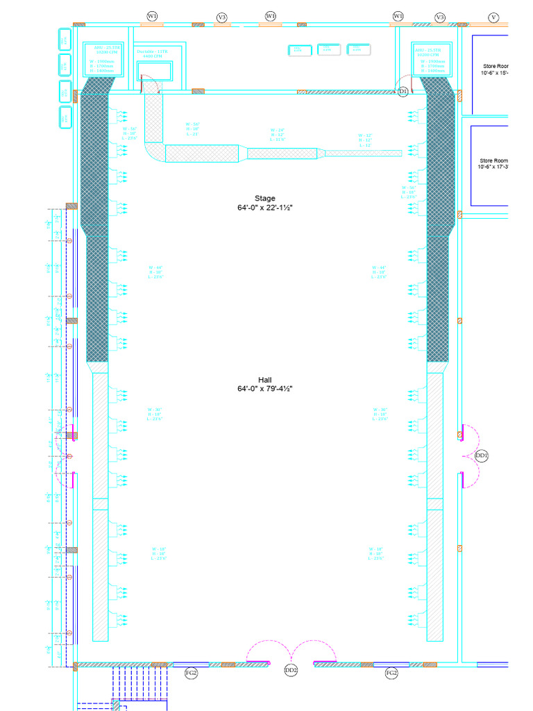 KVS Mahal Final Ac Layout - June 23th 2025 | PDF
