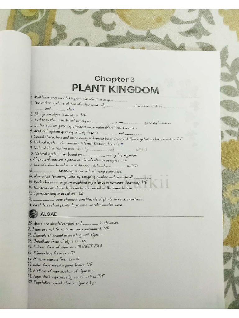 Parth Goyal Plant Kingdom | PDF