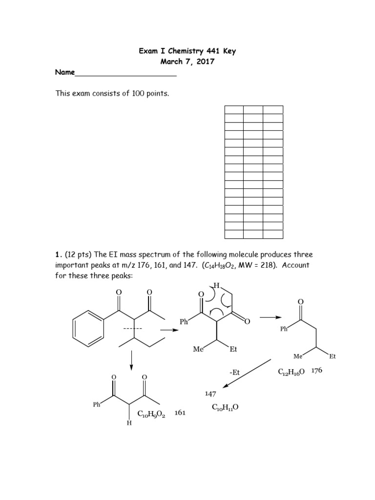 Spectroscopy Practice Problem 9 | PDF | Spectroscopy | Applied And ...