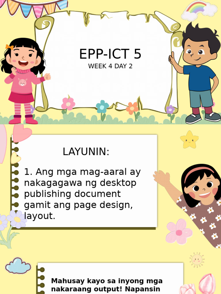 q1 Epp Ict 5 Week 4 Day 2 | PDF