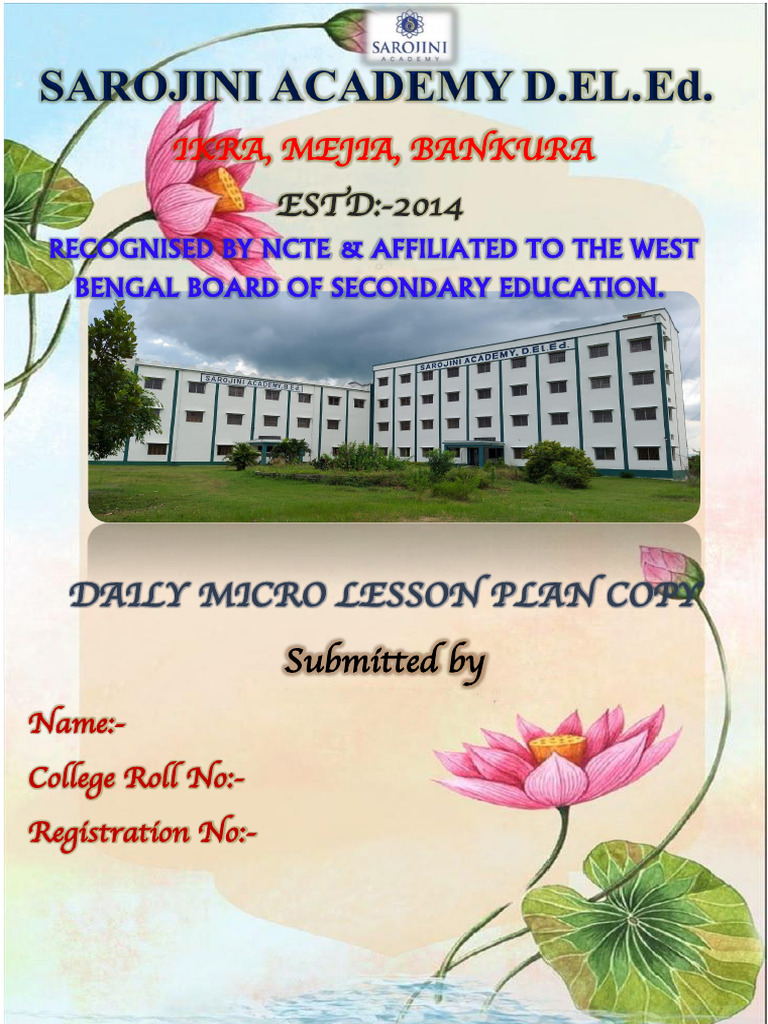 Daily Micro Lesson Plan | PDF