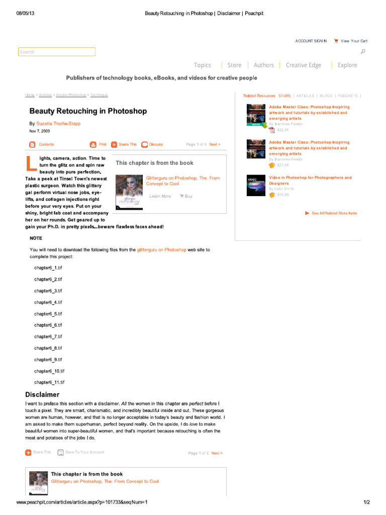 Beauty Retouching in Pho.. | PDF