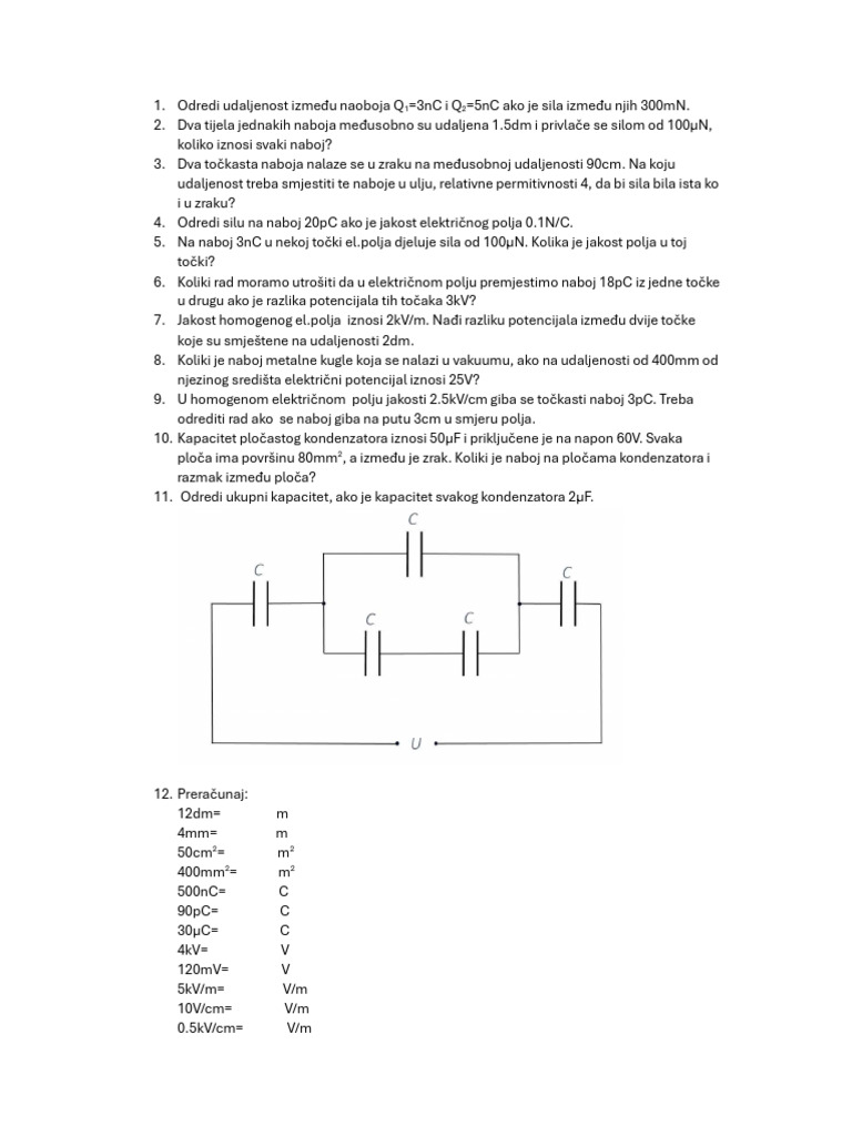 Fizika Elektrostatika | PDF