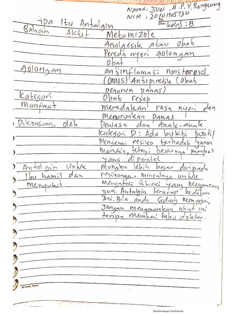 Nama - Jivel Axel Putra Yoost Rengkung Nim - 20101105134 | PDF