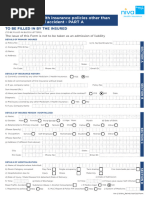 Health Insurance Claim Form Template | PDF | Health Care | Medicine