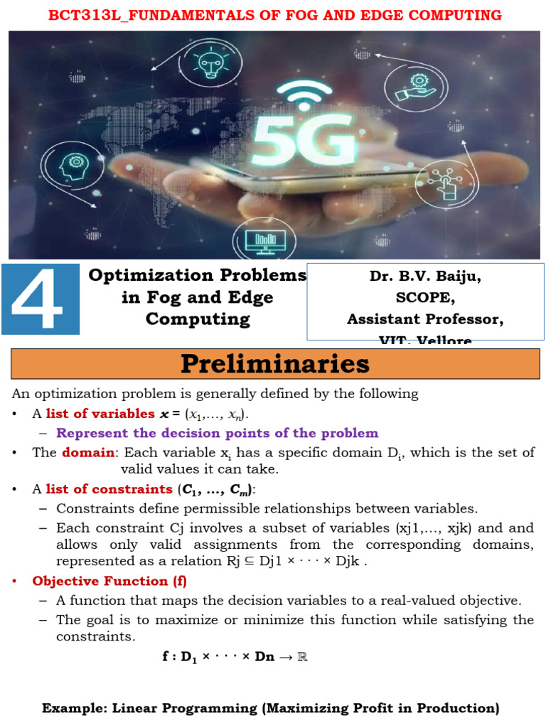 Optimization in Fog and Edge Computing | PDF | Cloud Computing ...
