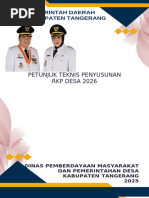 Format 2026 RKP Desa | PDF
