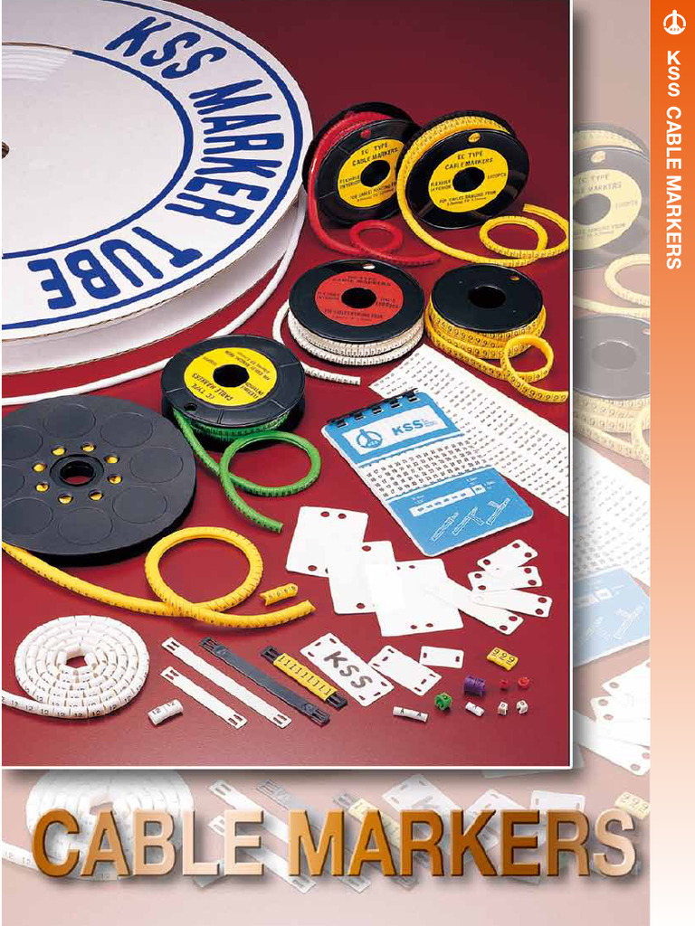 KSS Cable Markers and Accessories | PDF | Wire | Manufactured Goods