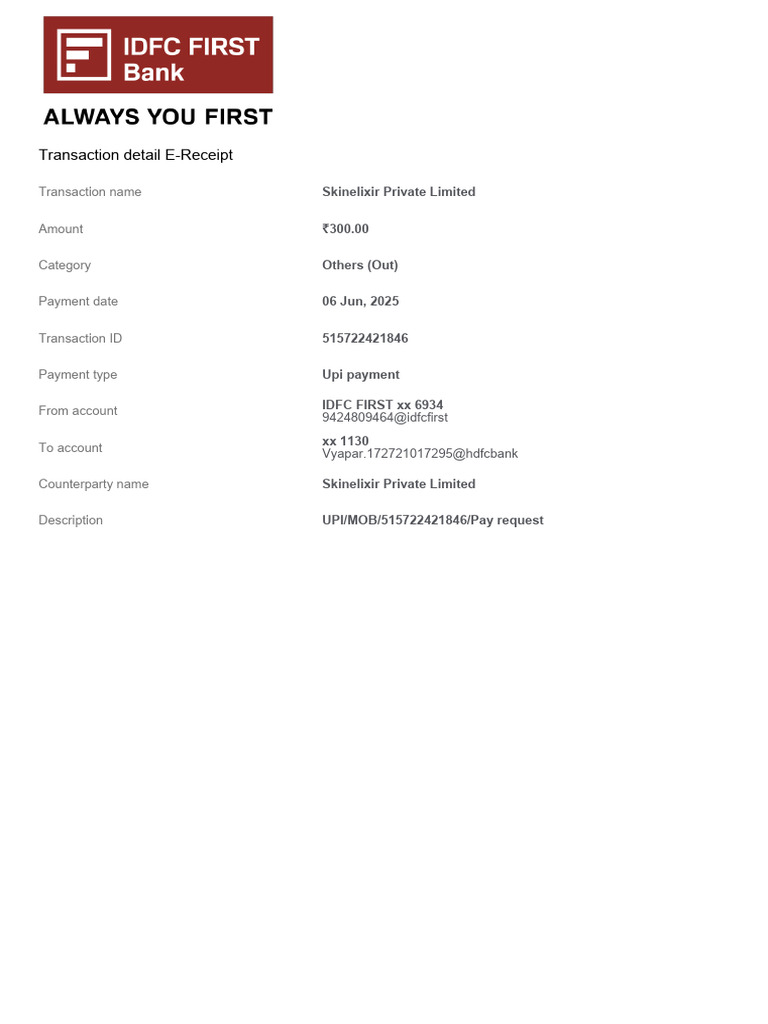 Transaction Details 06-Jun-2025 104017713 | PDF