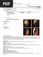 Final Upper Endoscopy Report Form | PDF | Stomach | Endoscopy