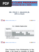 Class Program Matatag Grade 1 | PDF