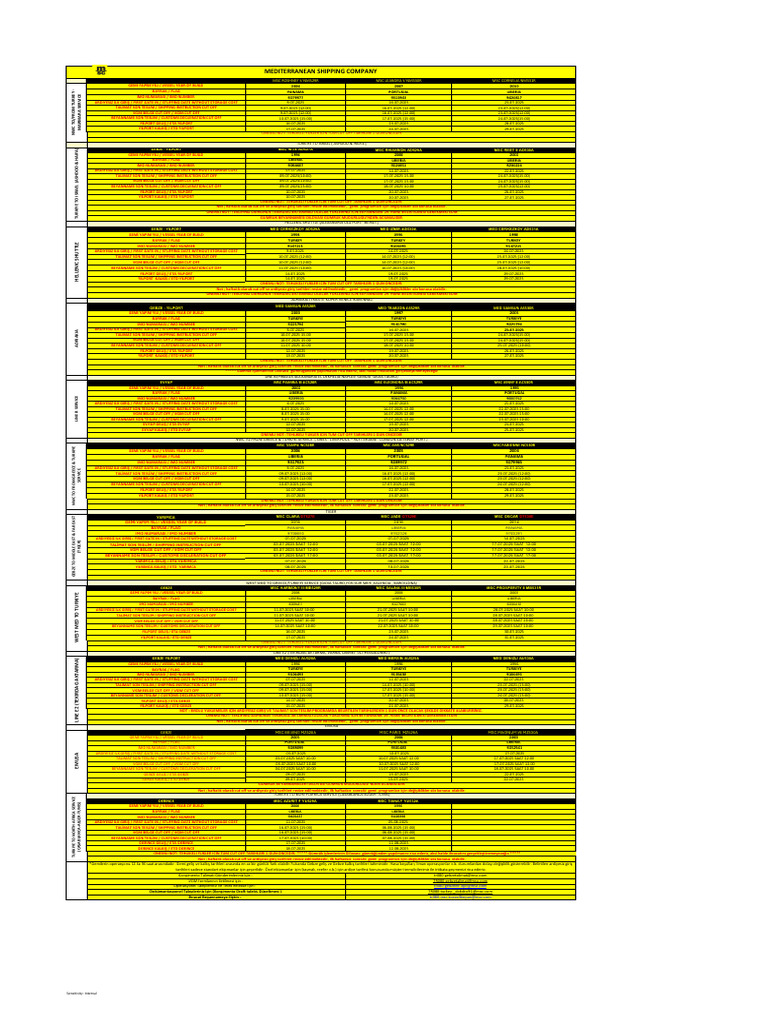 MSC Gebze Gemi Programlari.1007.PDF 02c0c 09-07-2025 | PDF
