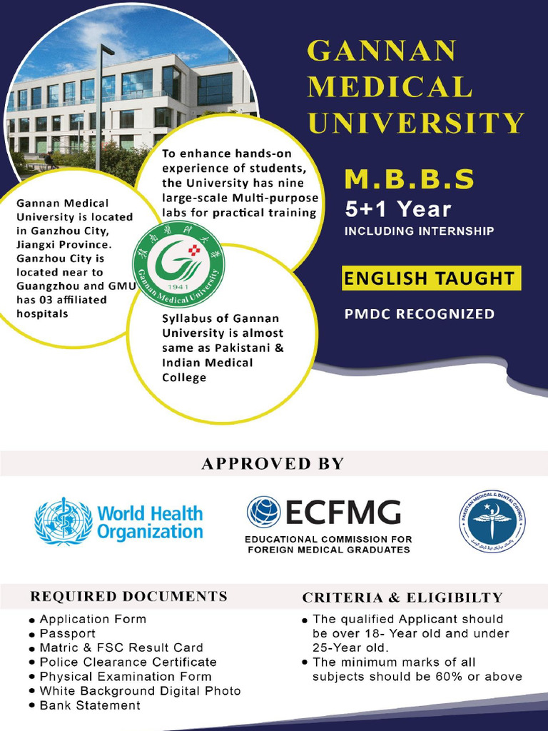 Gannan Medical University. | PDF