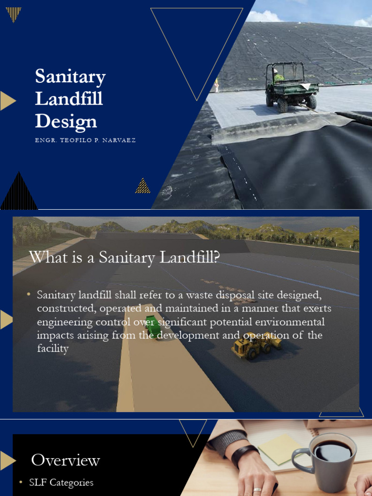 Sanitary Landfill Design Guidelines | PDF | Landfill | Environmental ...