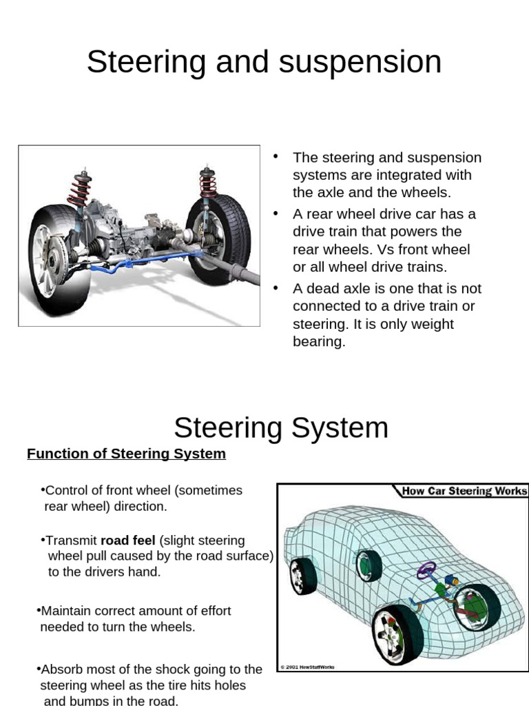 Steering System 1 To Use 2fx2r31 | PDF | Steering | Axle