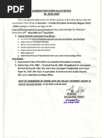 SPPU Exam Form Filling Process 2025-26 | PDF
