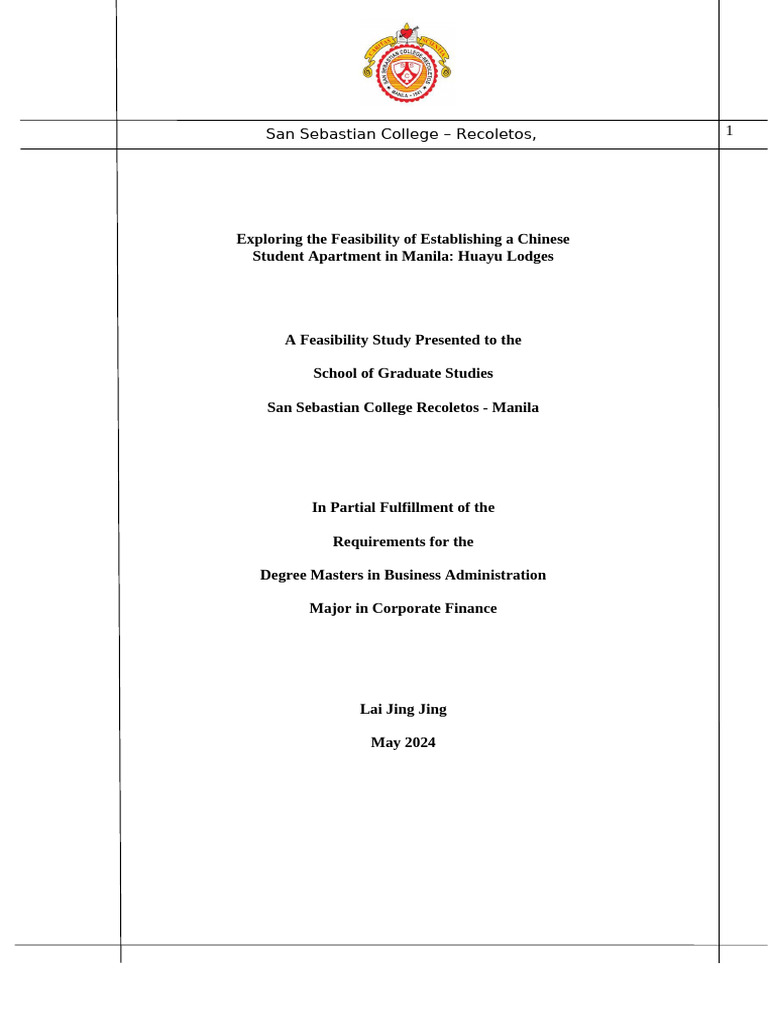Sample Format With Margins | PDF | Marketing | Business