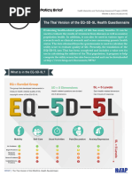 EQ 5D 5L Paper Self Complete v1.2 ID 24700 | PDF | Psychological ...