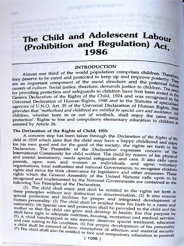 Child Labour | PDF