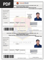 Frisking Process for Exam Security | PDF | Identity Document ...