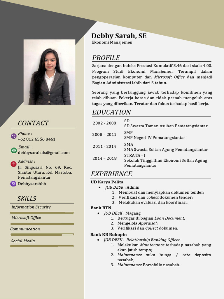 CV Debby 2023 3 | PDF