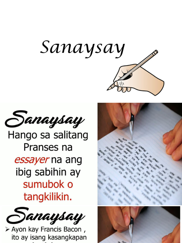 L9 Larawang Sanaysay | PDF