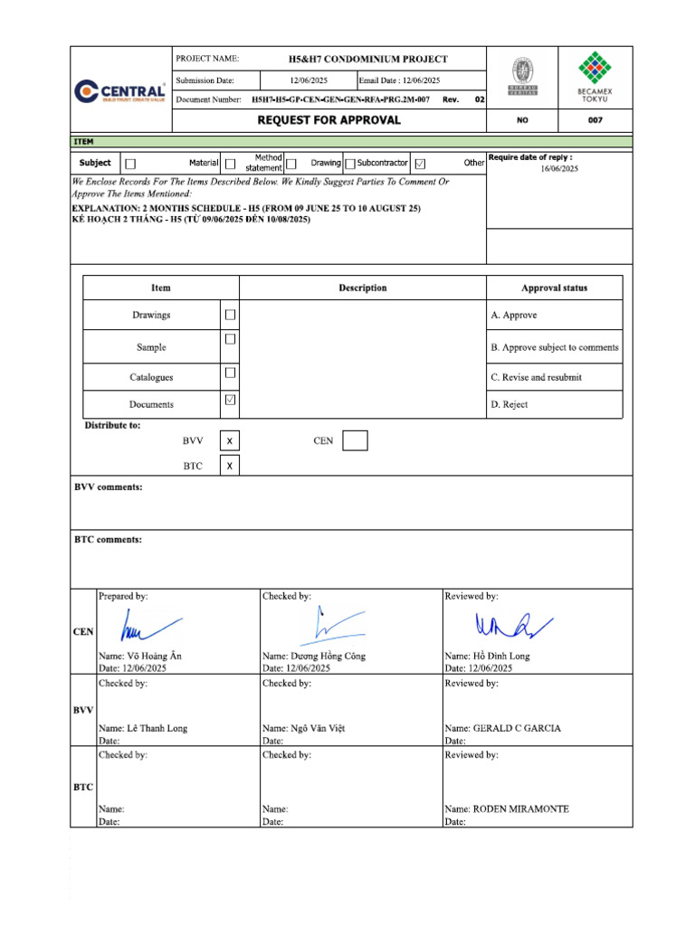 h5h7-h5-Gp-cen-gen-gen-rfa-prg.2m-007-Rev02-2 Months Schedule - h5 (From 09 June 25 To 10 August ...