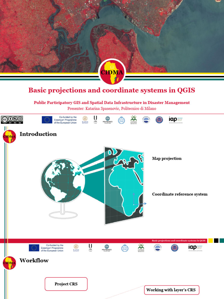 QGIS Projections and Coordinate Systems Guide | PDF