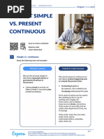 Past Simple Vs Past Continuous British English Student B1 B2 | PDF