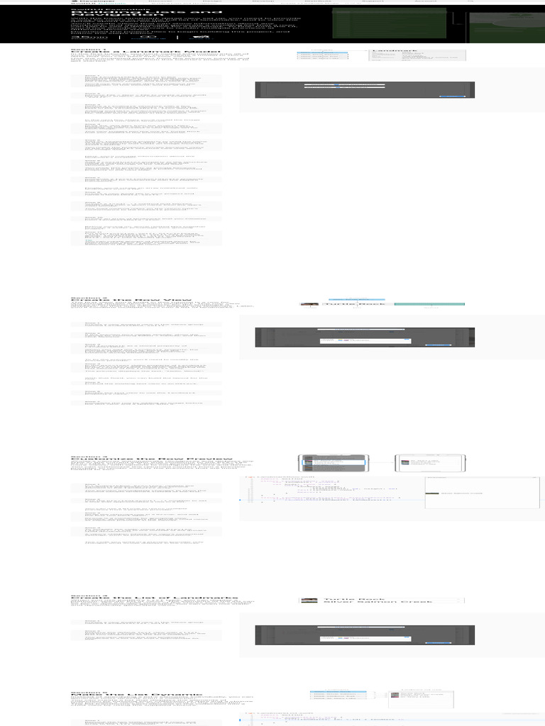 Building Lists and Navigation - SwiftUI Tutorials Apple Developer Documentation | PDF | Swift ...