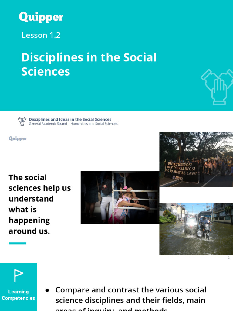 W2 - Discipline in The Social Science | PDF | Social Sciences | Sociology