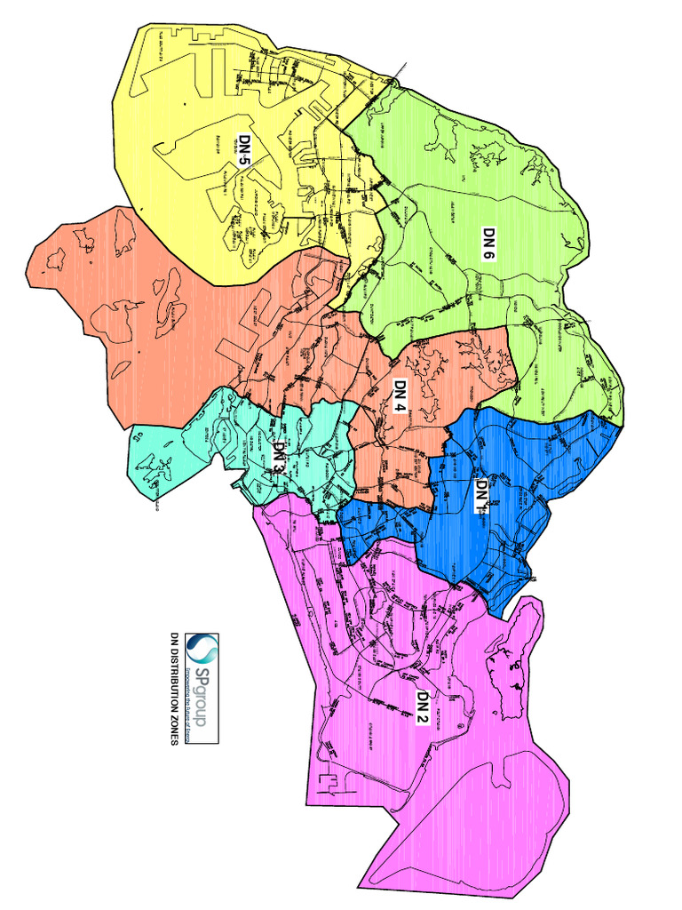 DN Distribution Zones Map | PDF