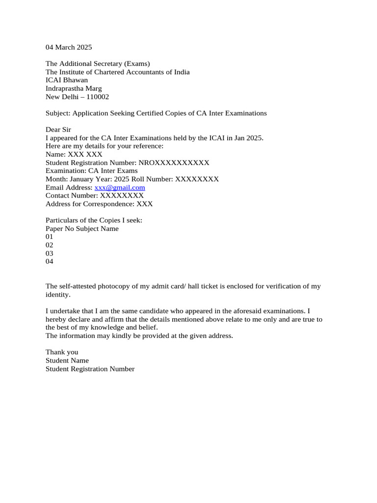 RTI Application 1 | PDF