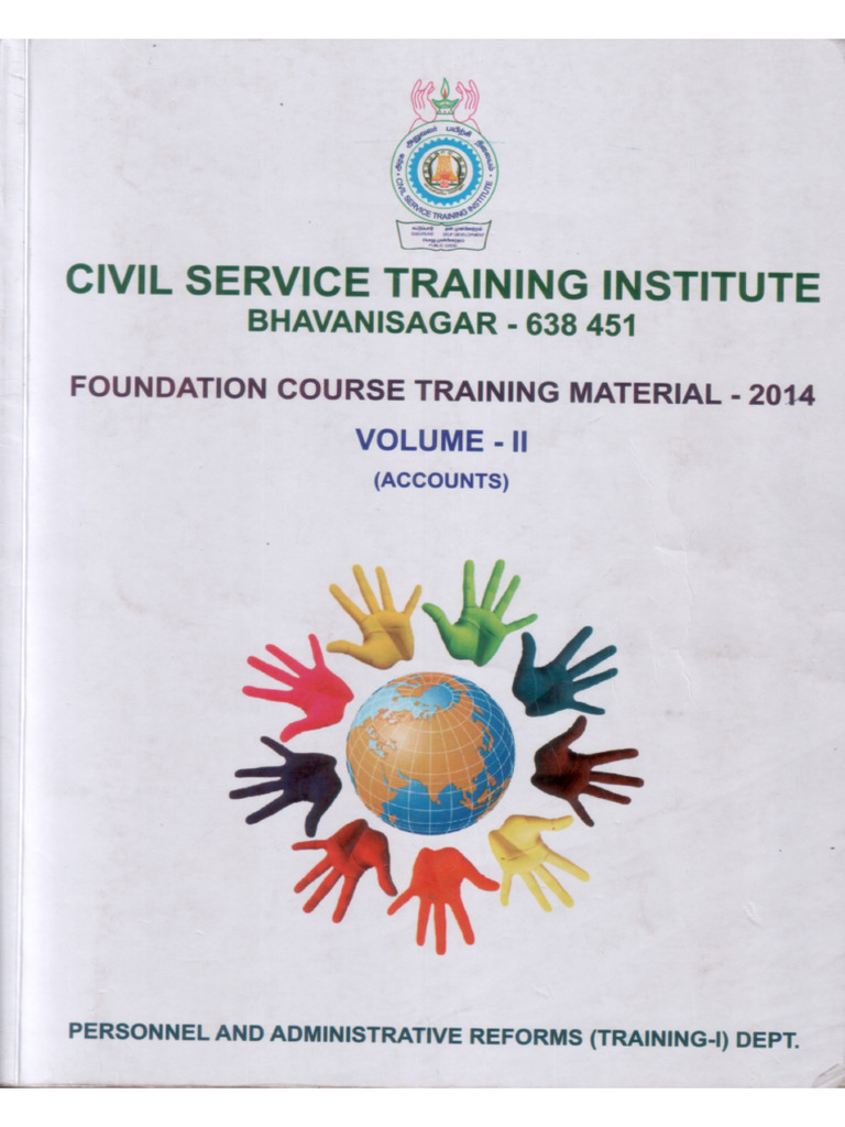 Accounts - Foundation Course Training Material - 2014 | PDF