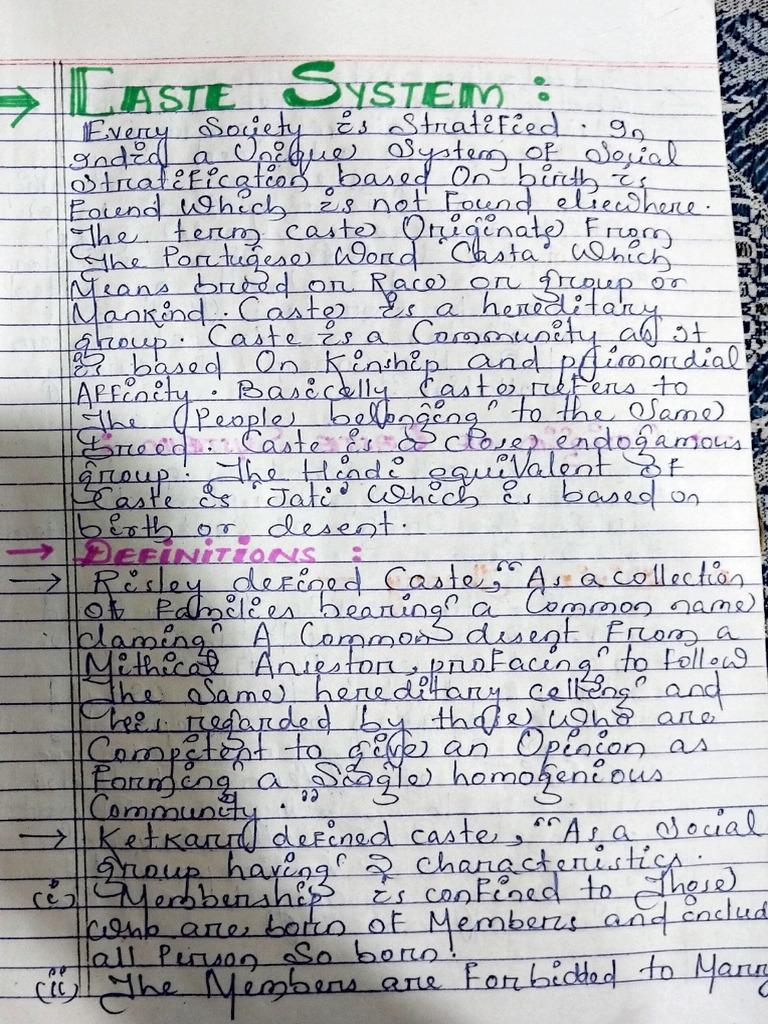 Understanding Caste Systems and Their Impact | PDF
