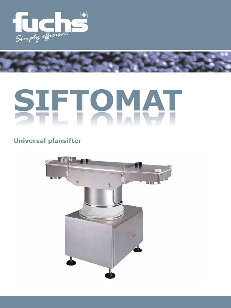 Universal Plansifter SIFTOMAT Overview | PDF | Ultrasound